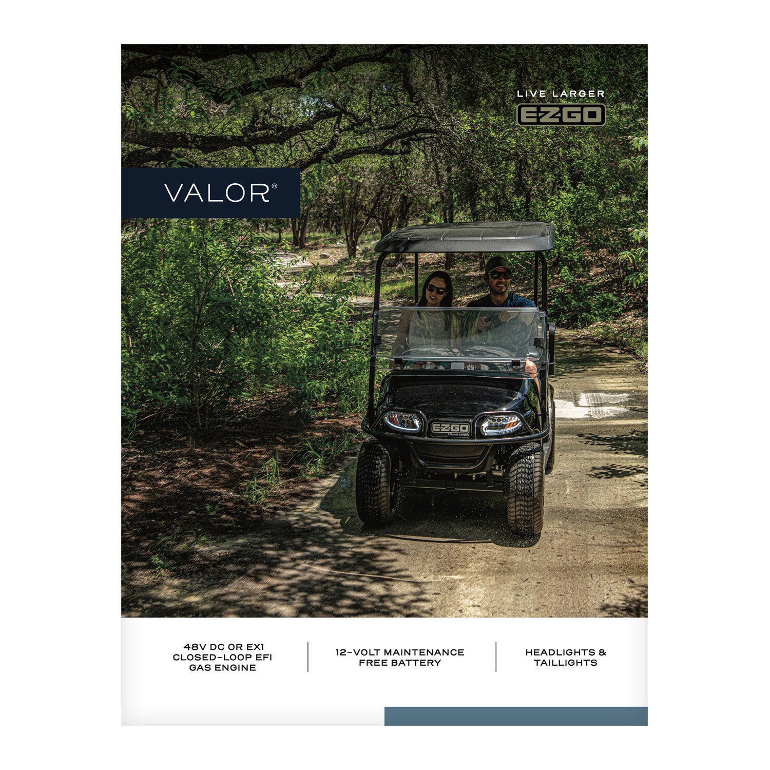 E-Z-GO MY22 Valor Sell Sheet English – TSV BrandStore